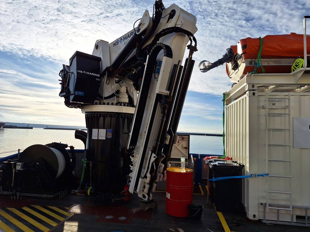 À bord du TSM Texel, nouveau navire polyvalent de Thomas Services ...