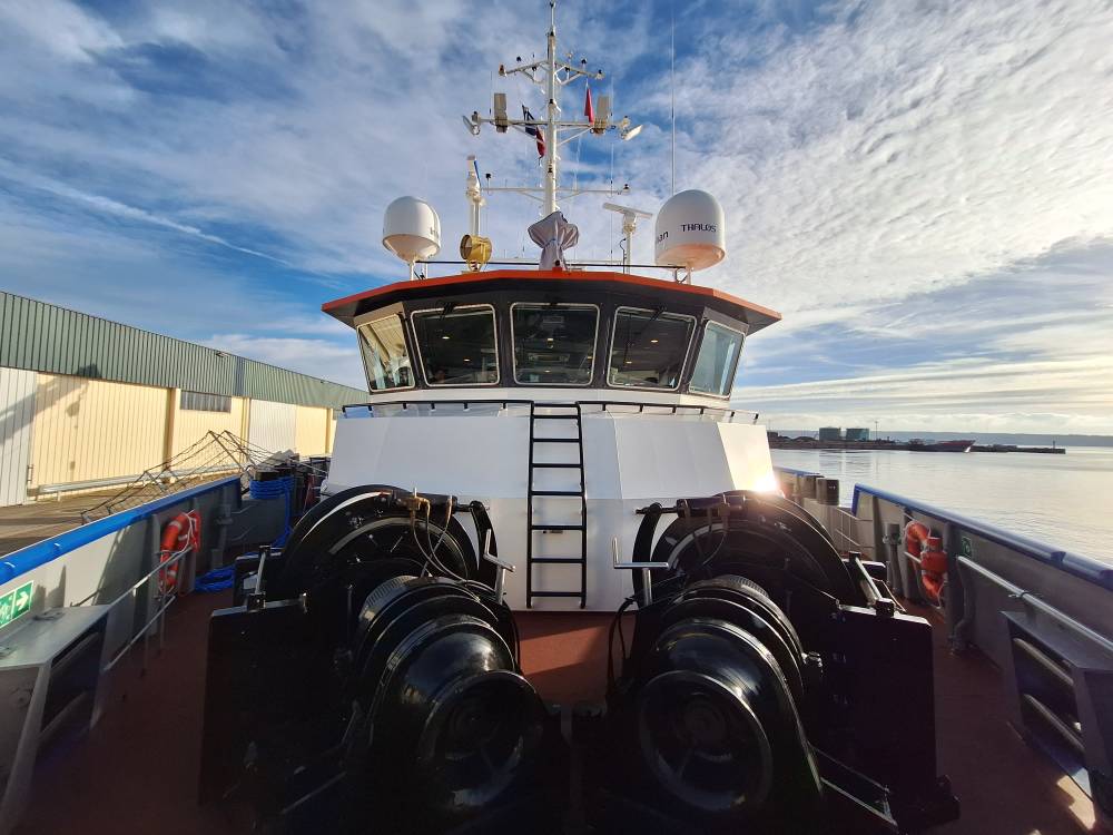 À bord du TSM Texel, nouveau navire polyvalent de Thomas Services ...