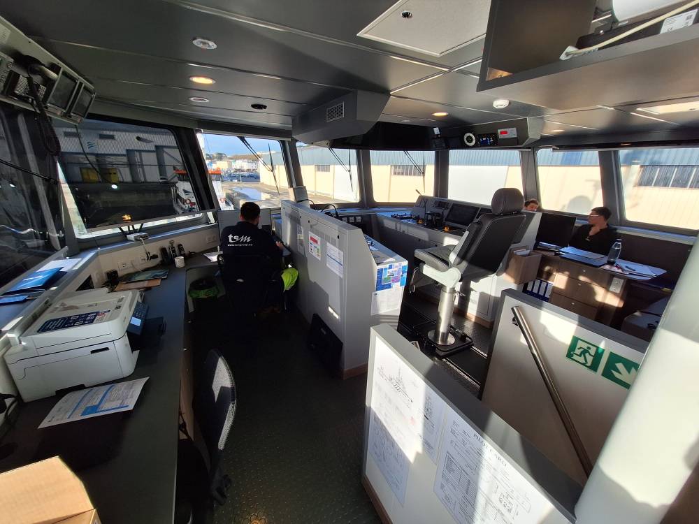 À bord du TSM Texel, nouveau navire polyvalent de Thomas Services Maritimes | Mer et Marine
