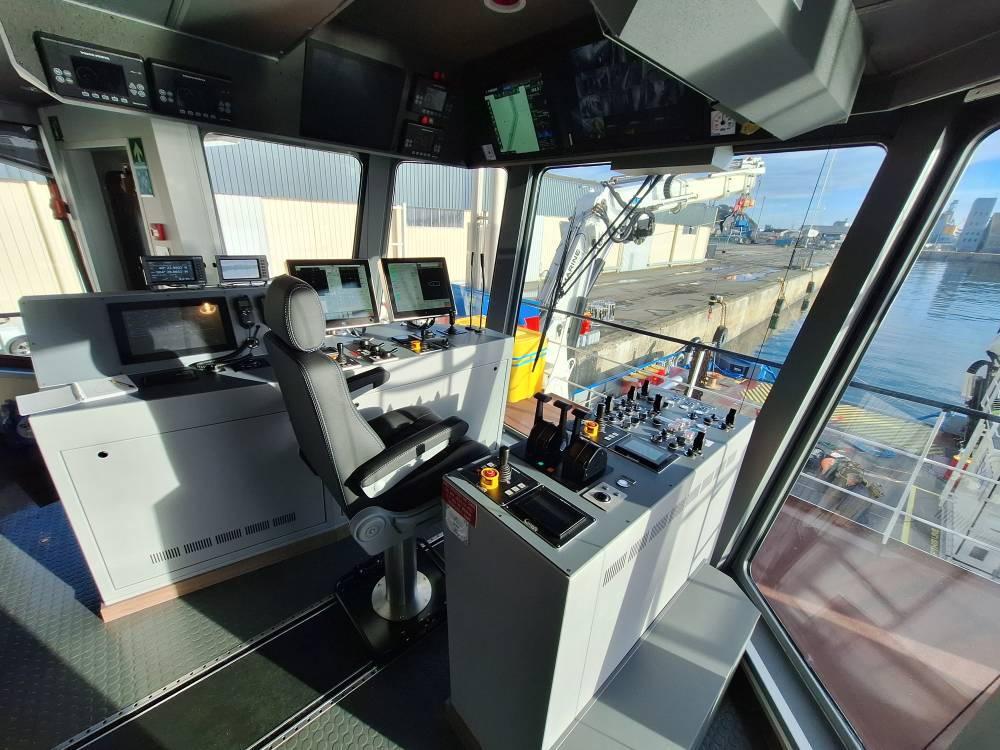 À bord du TSM Texel, nouveau navire polyvalent de Thomas Services ...
