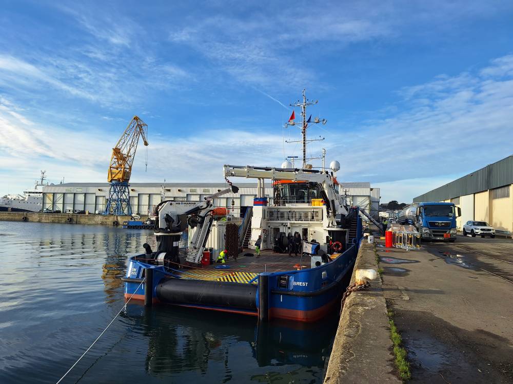 À bord du TSM Texel, nouveau navire polyvalent de Thomas Services Maritimes | Mer et Marine