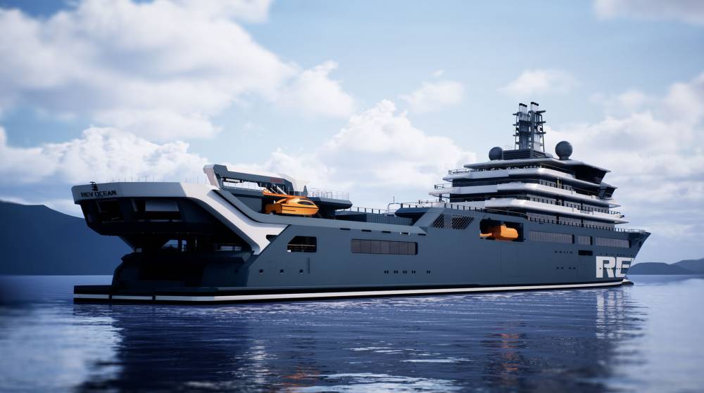 REV Ocean : la construction du méga-yacht scientifique et polaire ...