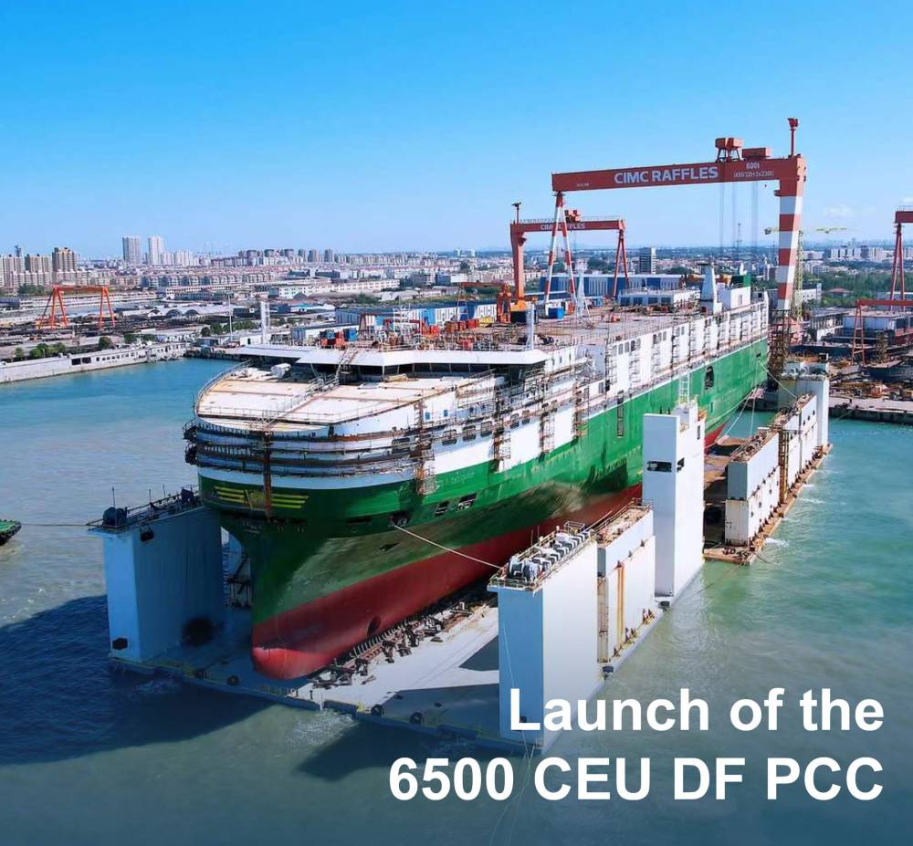 Wallenius Marine : le premier d’une nouvelle série de voituriers lancé en Chine | Mer et Marine