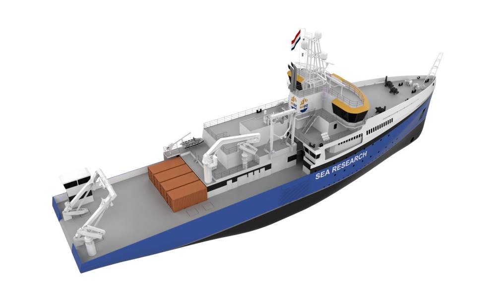 Le navire océanographique néerlandais Pelagia de passage à Brest | Mer ...