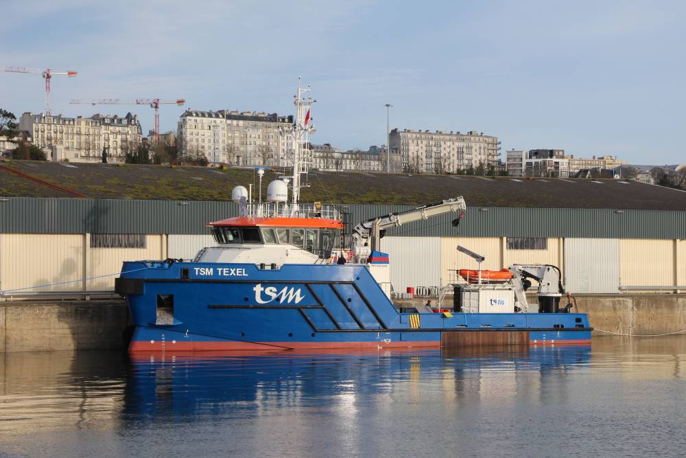 À bord du TSM Texel, nouveau navire polyvalent de Thomas Services ...