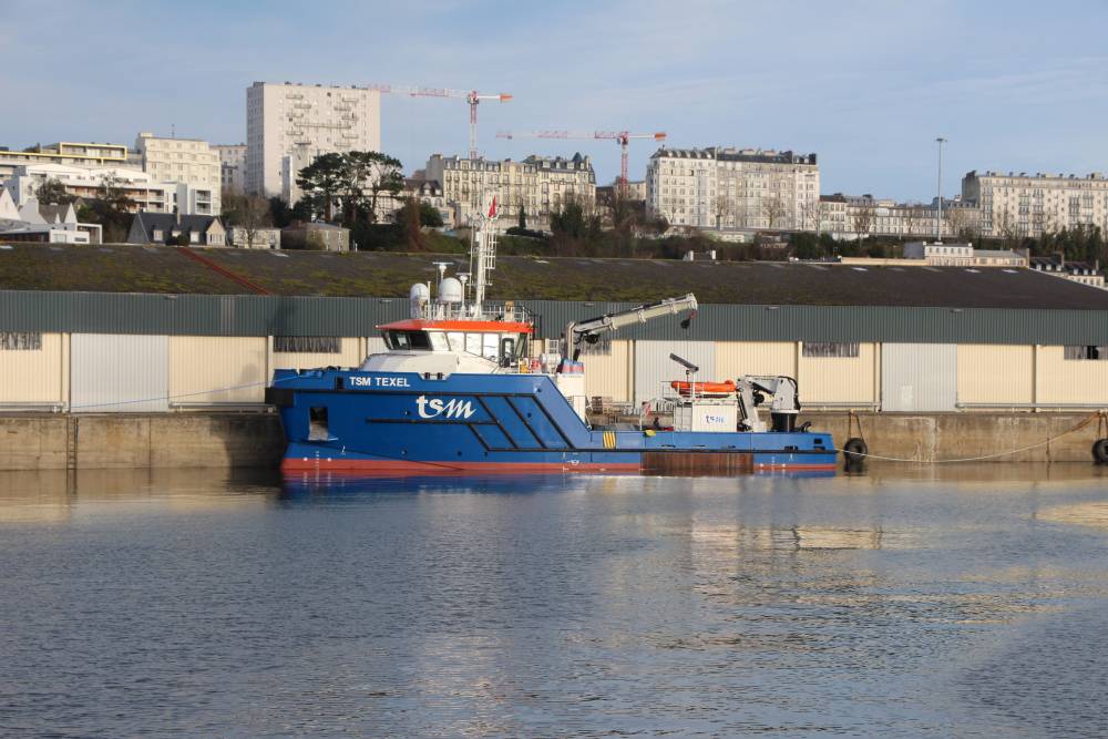 À bord du TSM Texel, nouveau navire polyvalent de Thomas Services ...