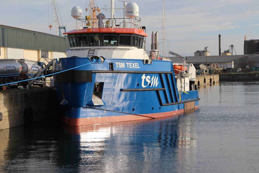 À bord du TSM Texel, nouveau navire polyvalent de Thomas Services Maritimes | Mer et Marine