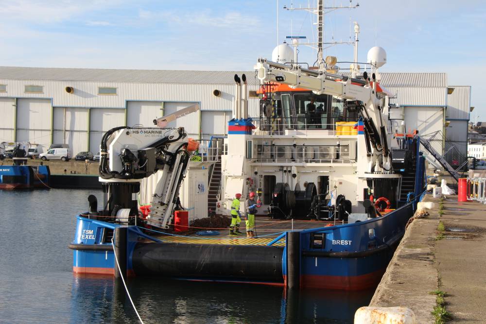 À bord du TSM Texel, nouveau navire polyvalent de Thomas Services Maritimes | Mer et Marine