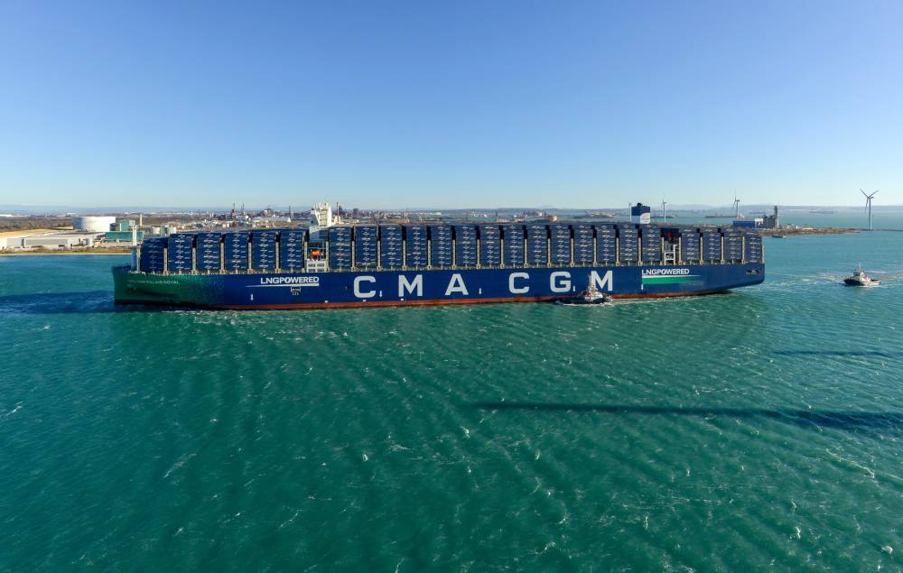A la découverte du CMA CGM Palais Royal, en escale exceptionnelle à ...