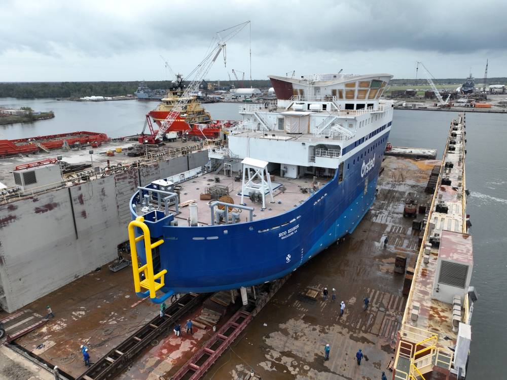 Etats-Unis : la construction du premier SOV sous Jones Act progresse ...