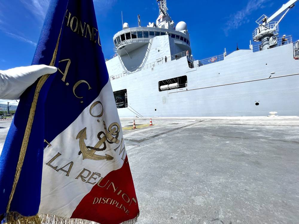 Le Jacques Chevallier est arrivé à La Réunion | Mer et Marine
