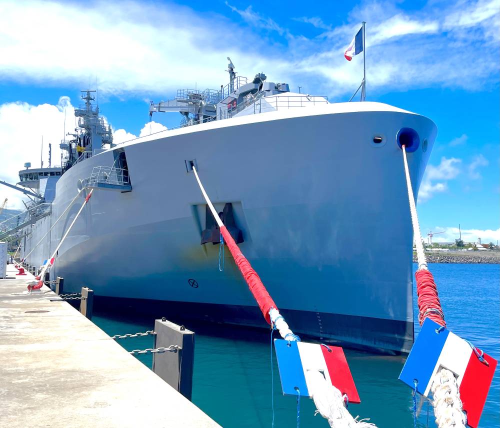 Le Jacques Chevallier est arrivé à La Réunion | Mer et Marine