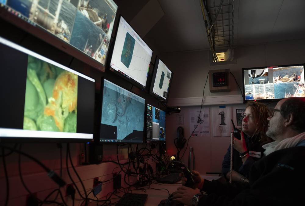 Le DRASSM mène des recherches archéologiques sur une épave au large du ...