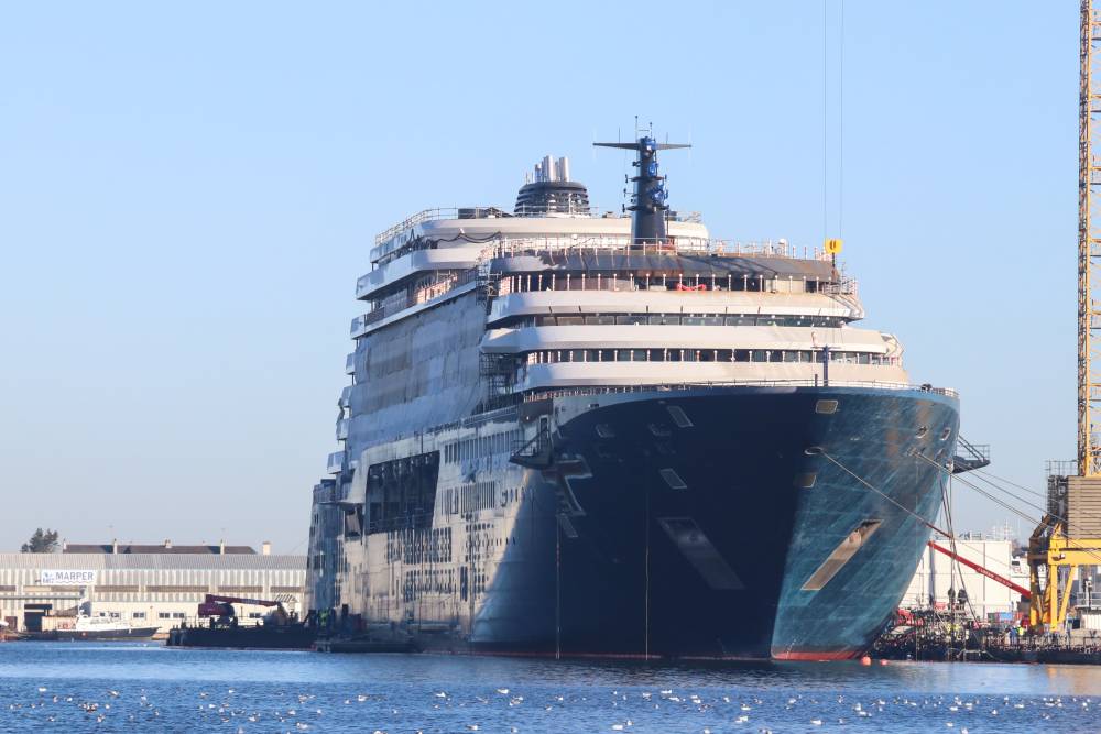Les Chantiers de l’Atlantique mettent sur cale le second navire de Ritz ...