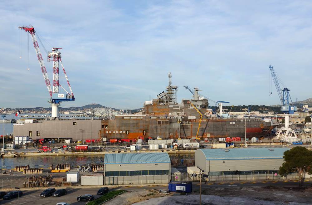 Avec le Mistral, CNN MCO assure son premier arrêt technique majeur de ...