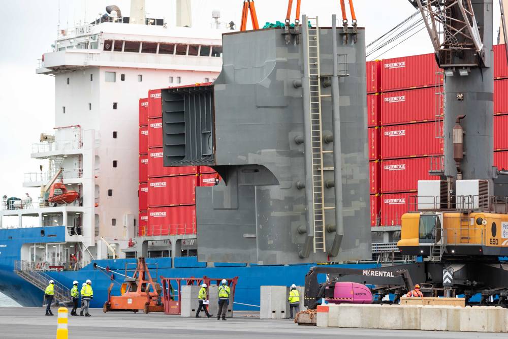 Eolink débutera l'assemblage de son éolienne flottante sur le polder de Brest au printemps | Mer ...