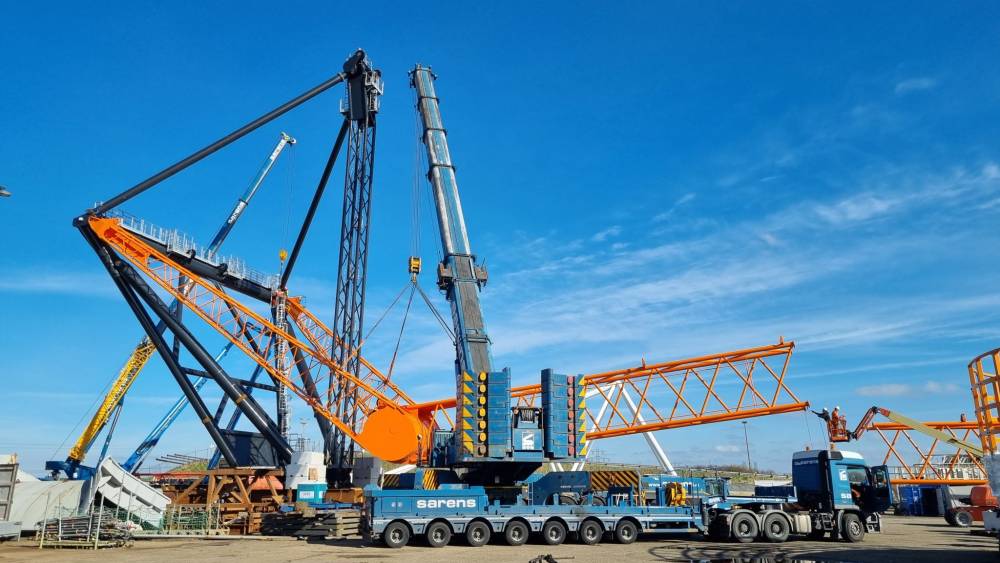 Tetrahedron est en train d’assembler son prototype de grue pour les ...