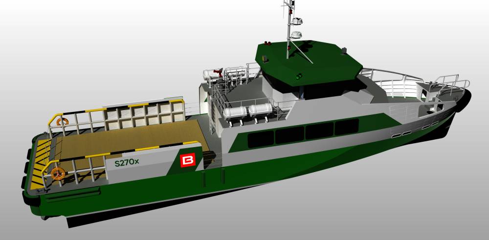 Bourbon commande 6 crew boats à Piriou | Mer et Marine