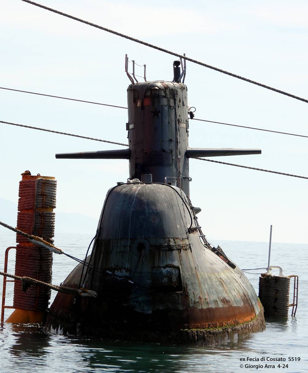 Le Seaway Albatross convoie trois anciens sous-marins italiens vers la ...