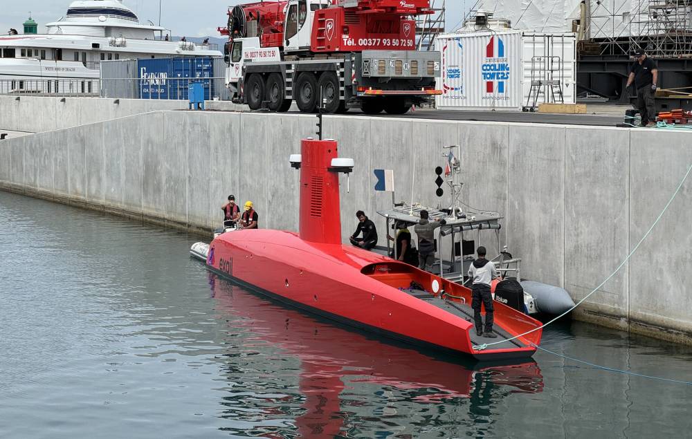 Exail débute les essais en mer de son nouveau drone de surface ...