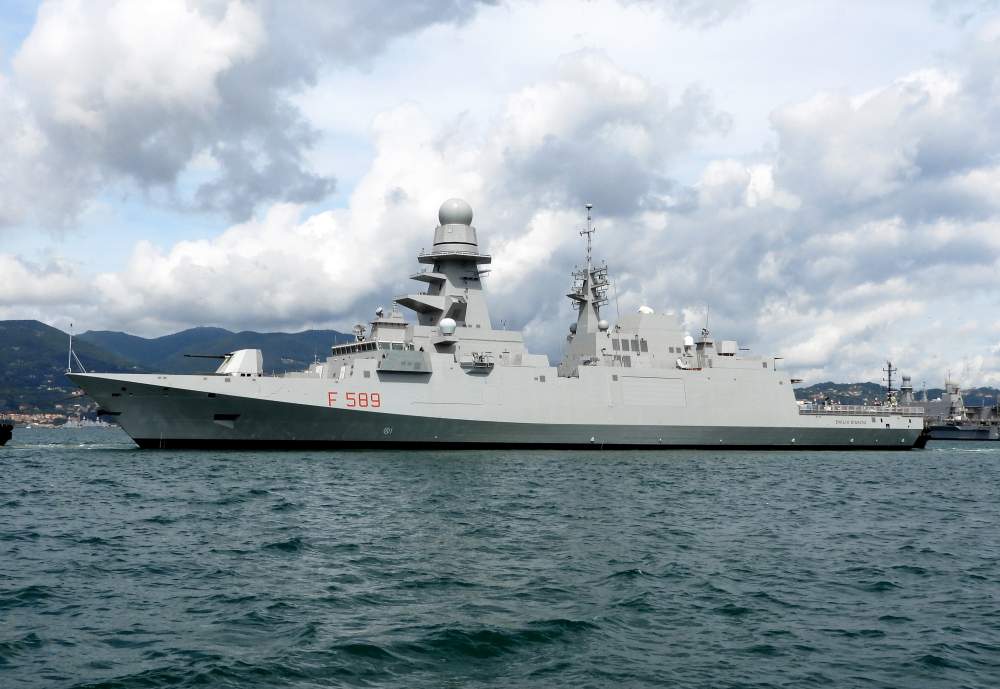 Fincantieri met sur cale la première FREMM EVO italienne | Mer et Marine