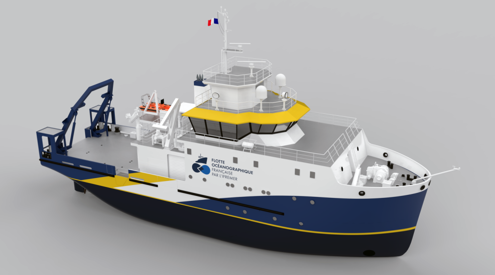 FOF : le futur navire océanographique Anita Conti mis sur cale en ...