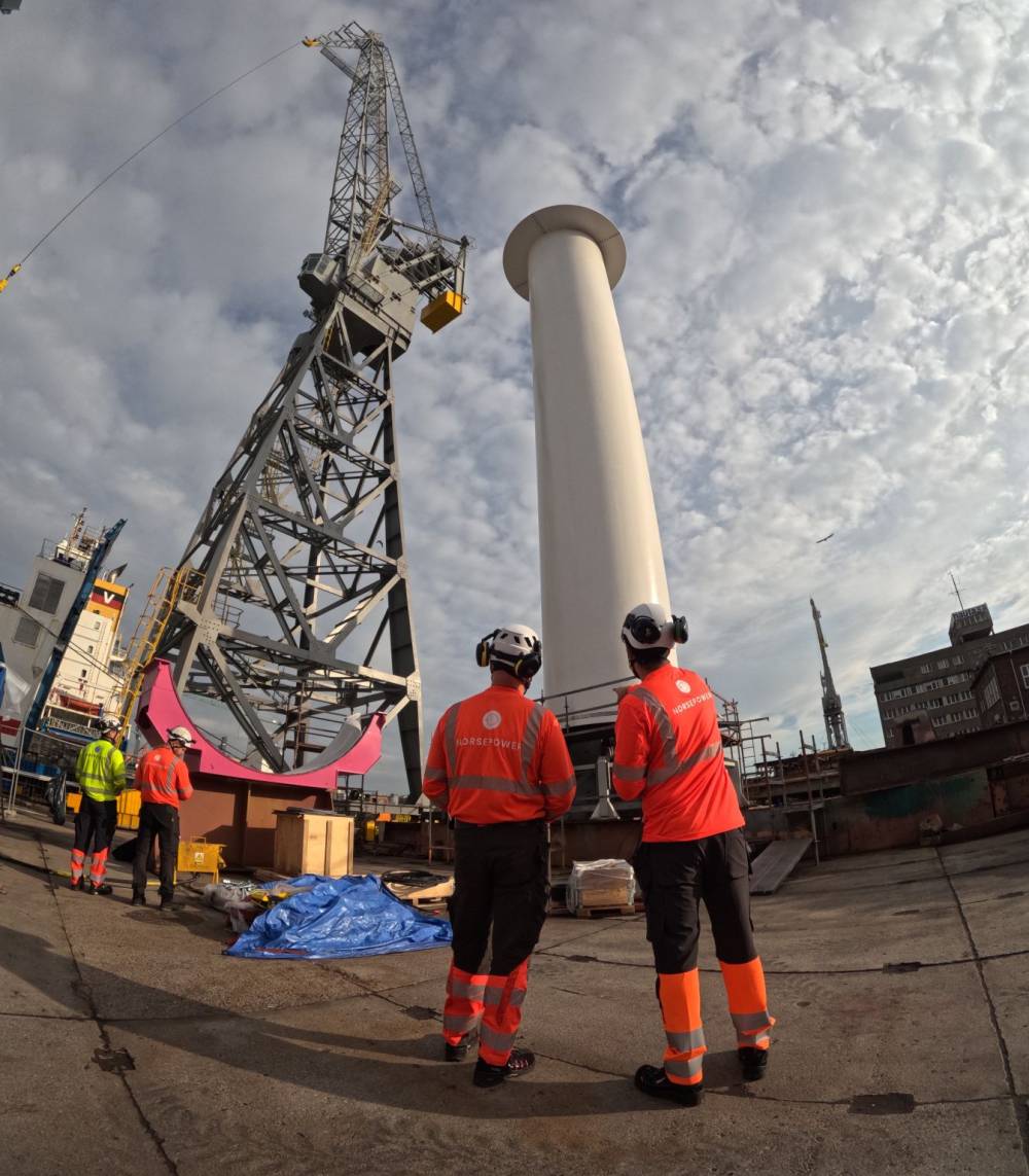 Norsepower équipe le nouveau cimentier de Baltrader d'un rotor Flettner ...