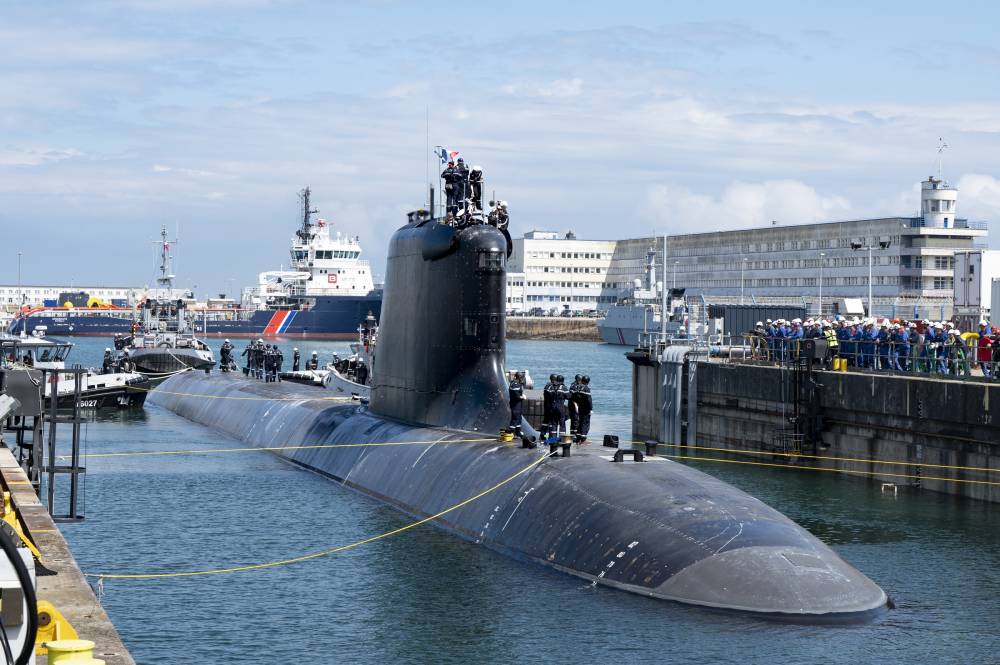 Le SNA Tourville quitte Cherbourg pour la poursuite de ses essais en ...