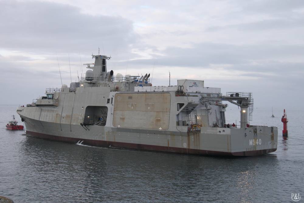 Le chasseur de mines belge Oostende poursuit ses essais en mer | Mer et ...