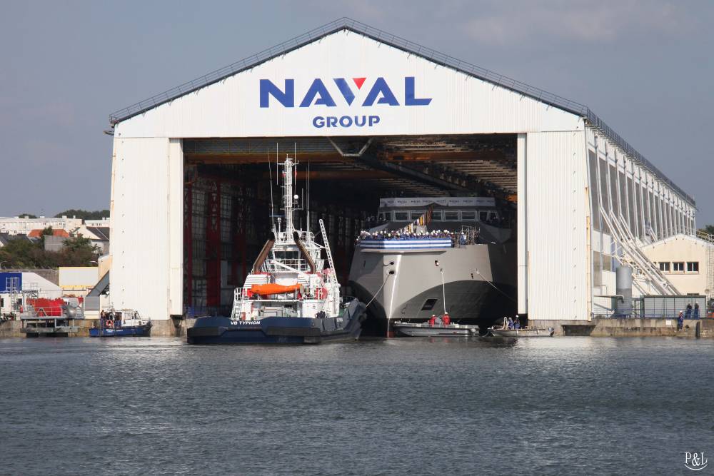 Naval Group met à l’eau la deuxième FDI grecque | Mer et Marine