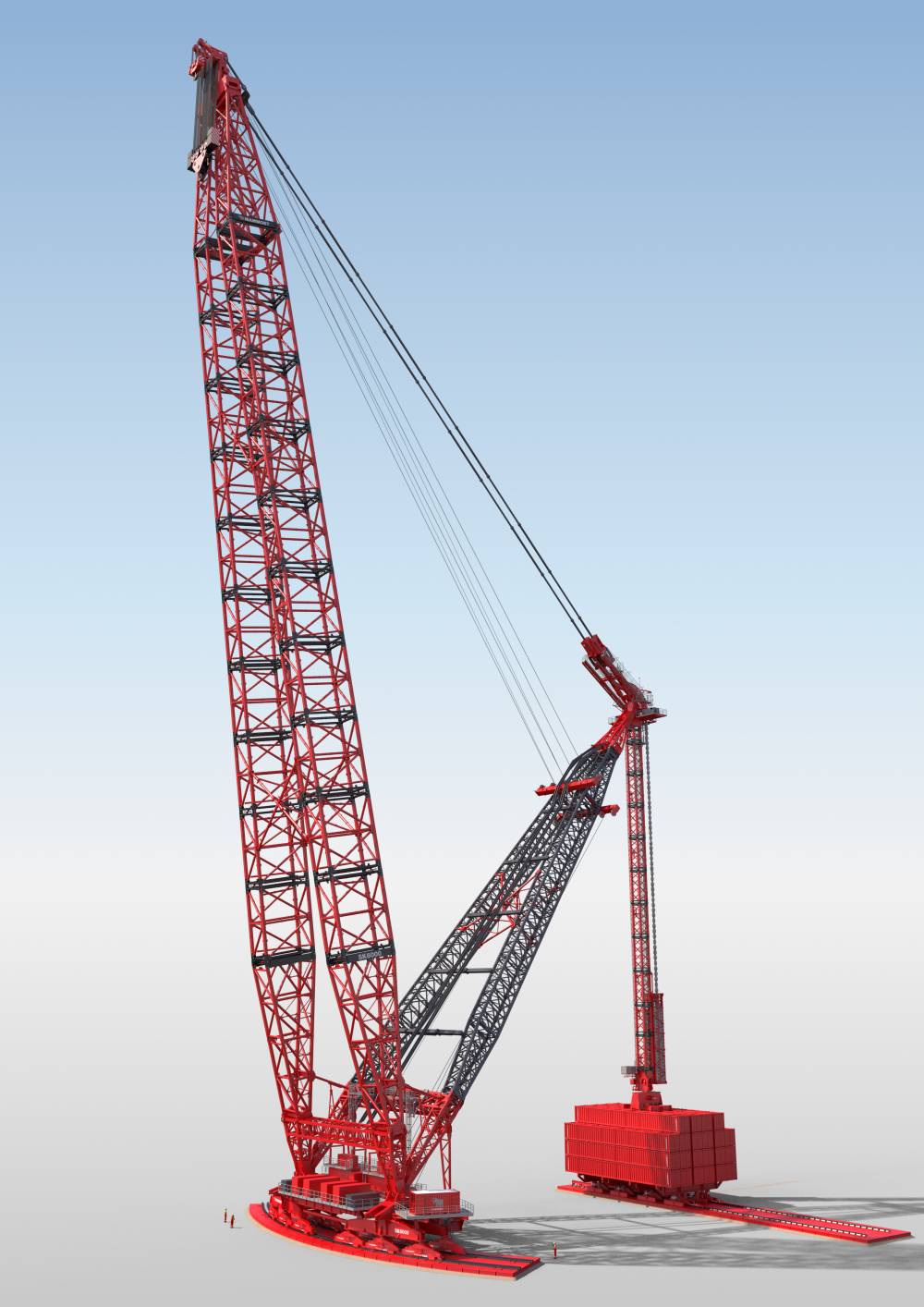 Mammoet lance sa grue géante SK6000 | Mer et Marine