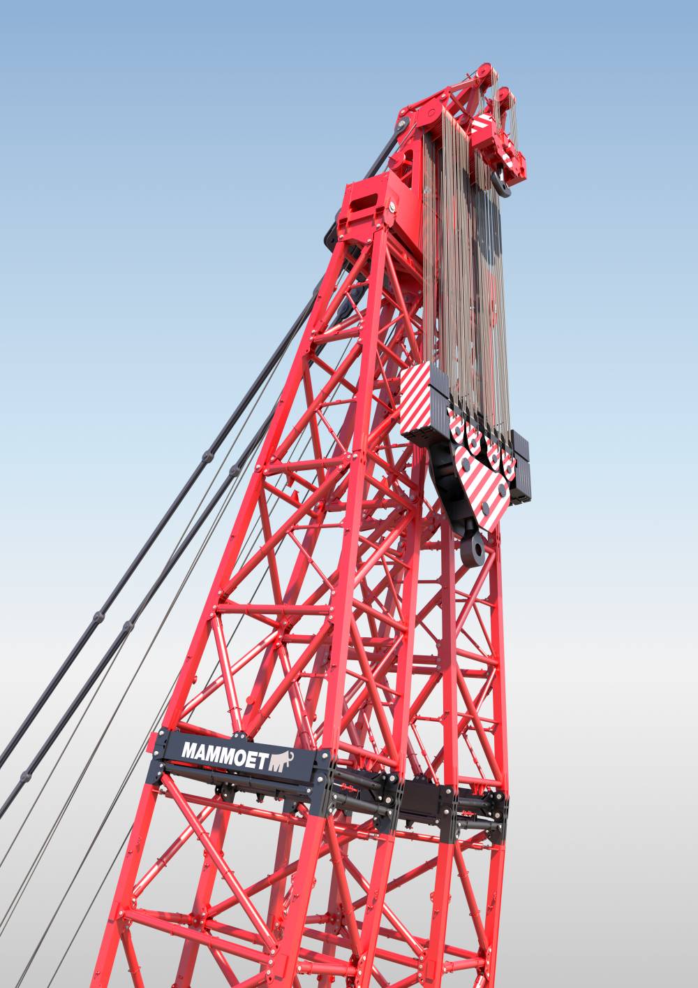 Mammoet lance sa grue géante SK6000 | Mer et Marine