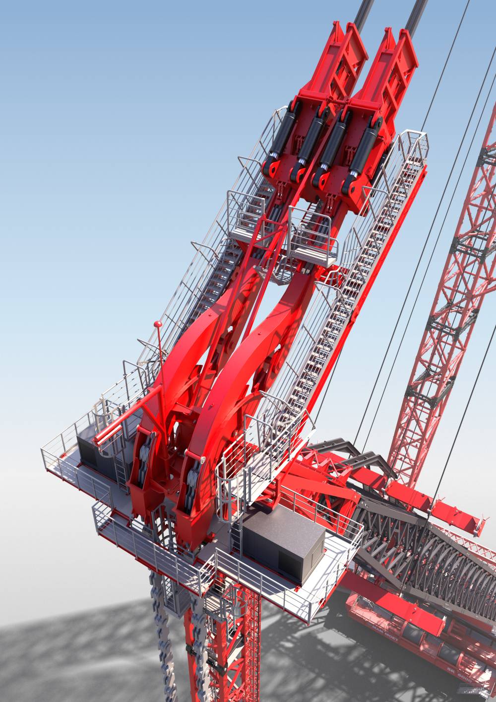 Mammoet lance sa grue géante SK6000 | Mer et Marine