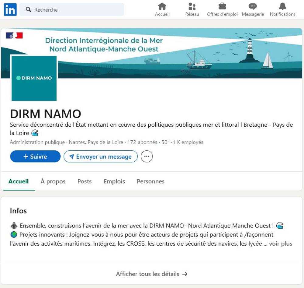 La DIRM NAMO renforce sa présence sur Internet | Mer et Marine