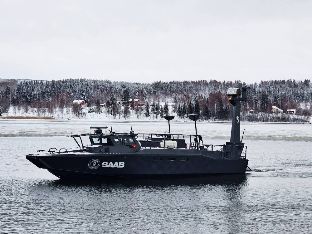 Saab éprouve son système d’autonomisation des navires sur un CB90 | Mer ...