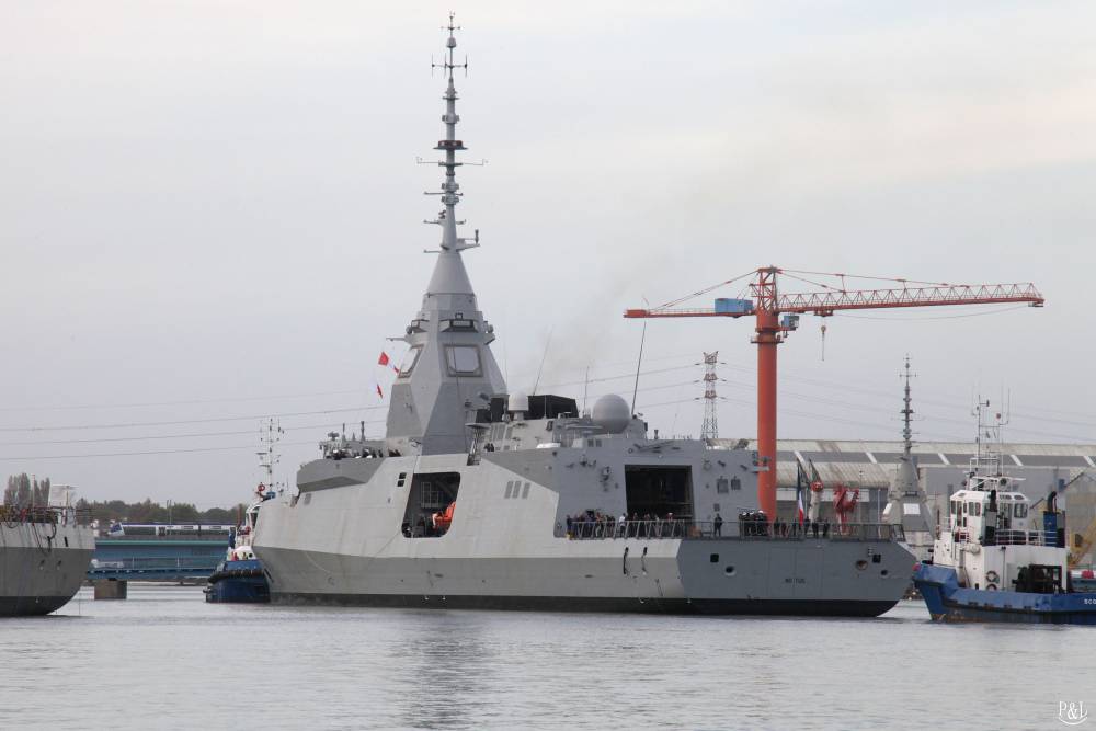 La frégate Amiral Ronarc’h est rentrée à Lorient | Mer et Marine