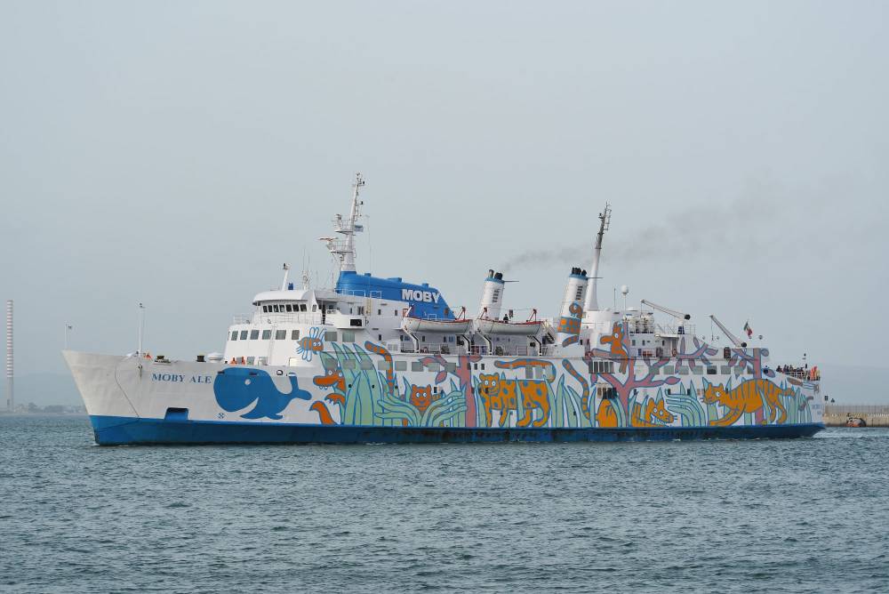 La belle et longue carrière du Moby Ale, car-ferry venu de la Baltique | Mer et Marine