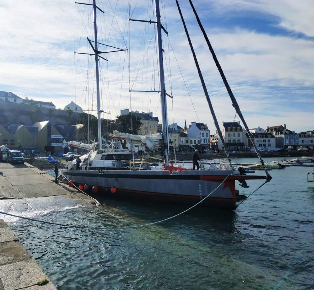 « Le Caboteur des Îles » va pouvoir charger du fret à Saint-Philibert ...