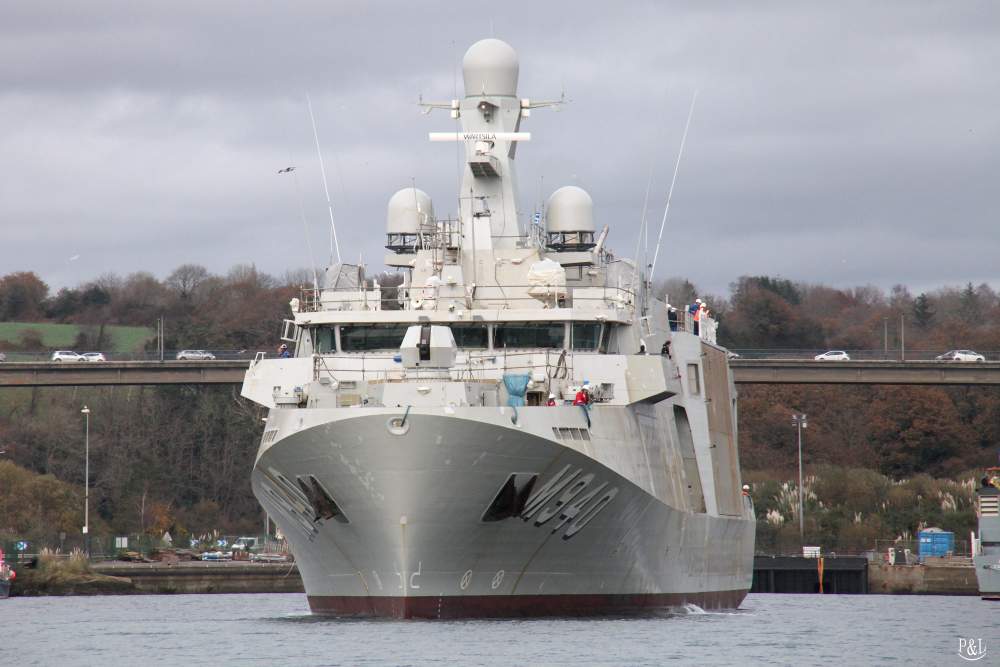 Concarneau : le chasseur de mines belge Oostende boucle sa troisième ...
