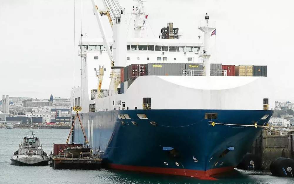 Le MN Calao a fait sa première escale à Brest | Mer et Marine