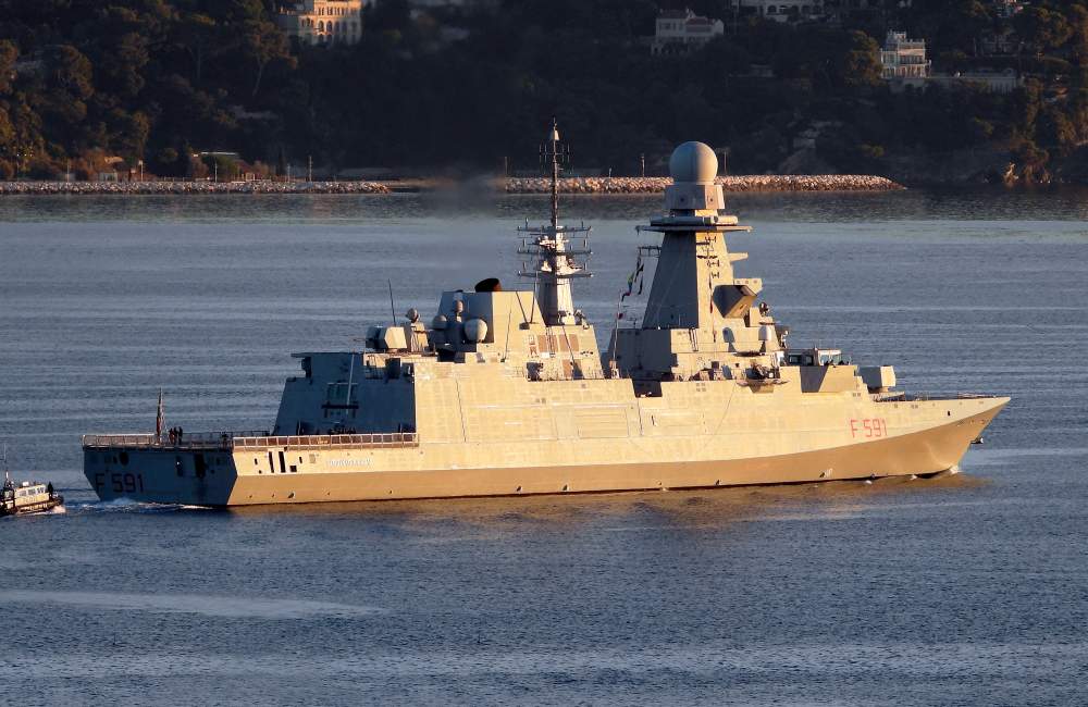 La construction de la première FREMM EVO de la marine italienne a ...