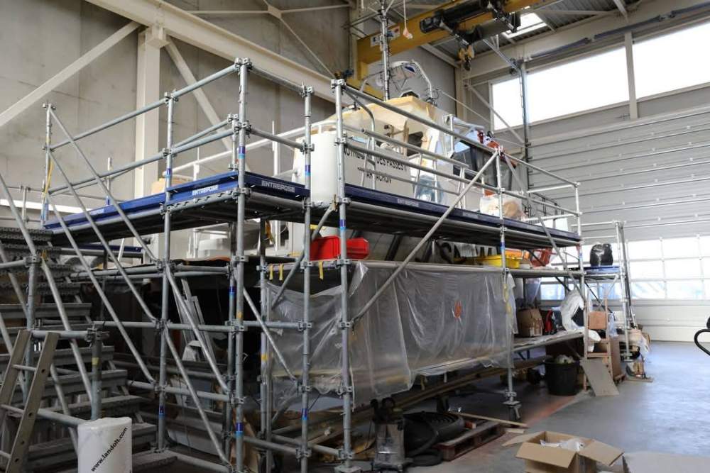 SNSM : le chantier de Pors-Moro achève la nouvelle vedette de la ...