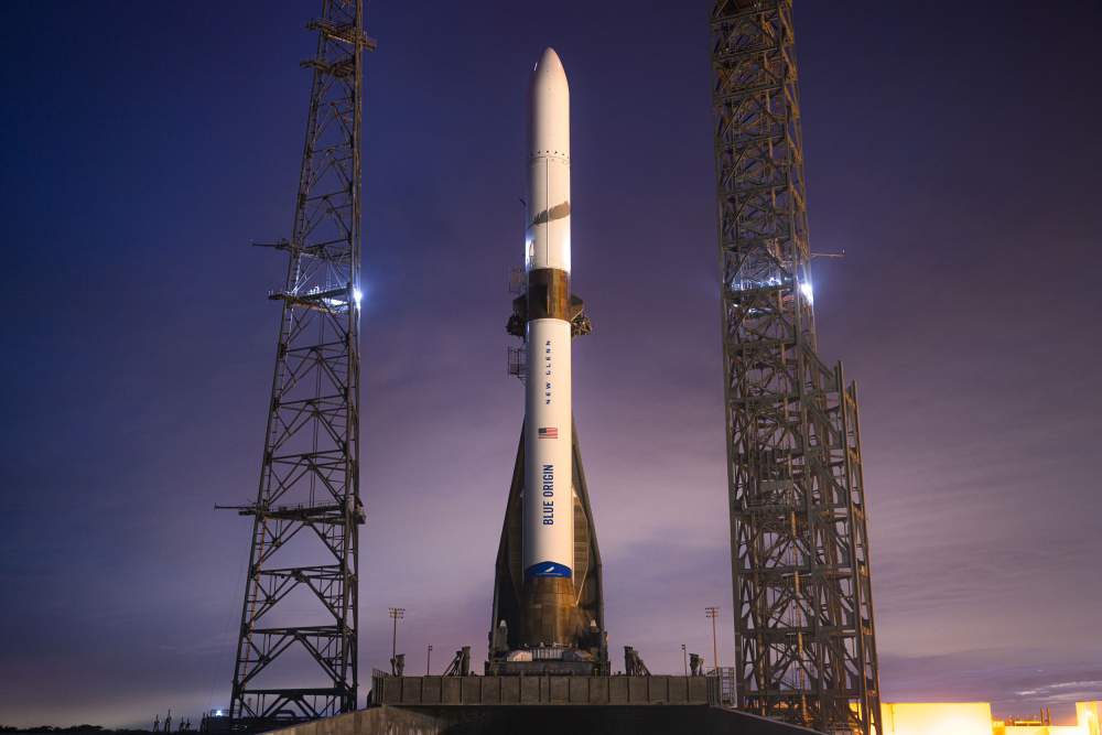 New Glenn, le lanceur lourd de Blue Origin, paré au décollage | Mer et ...