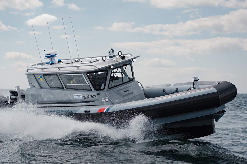 Sillinger livre de grands semi-rigides Rafale 1200 à la Gendarmerie ...