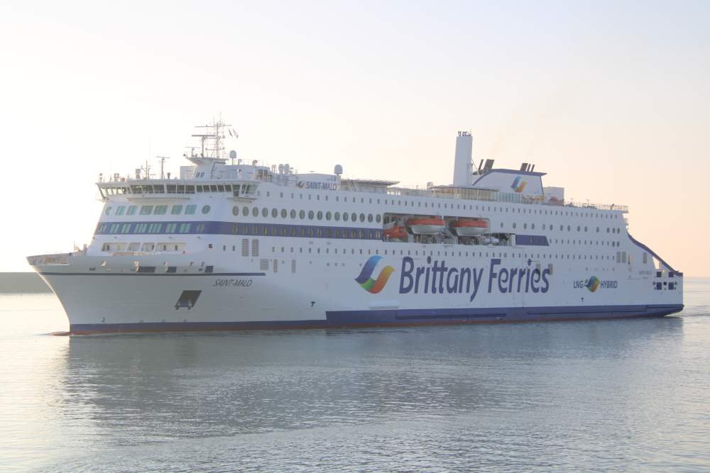 Brittany Ferries : le Saint-Malo fait ses premières escales au Havre et à Cherbourg | Mer et Marine