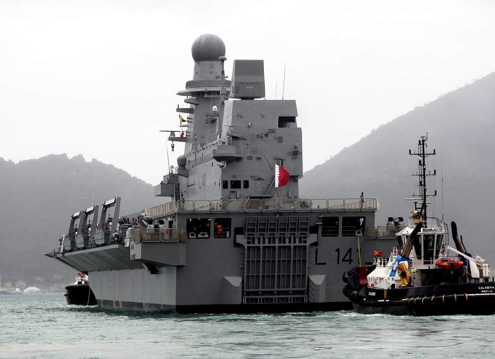 Le bâtiment de projection Al Fulk reprend la mer sous pavillon qatari | Mer et Marine