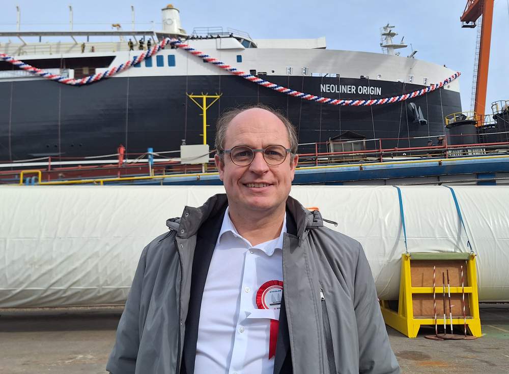 Neoline : le premier voilier-cargo à l’eau, la commande d’un deuxième se précise | Mer et Marine