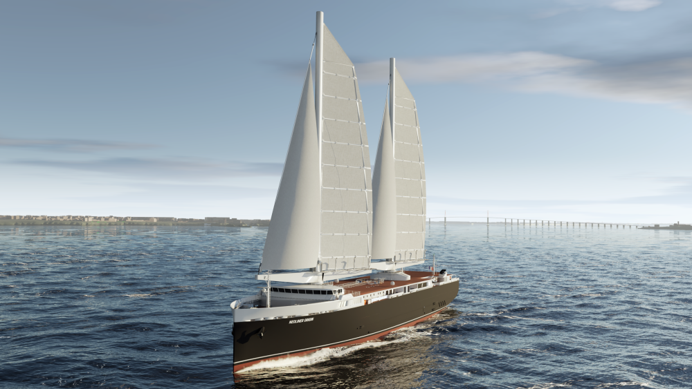 Neoline : le premier voilier-cargo à l’eau, la commande d’un deuxième se précise | Mer et Marine