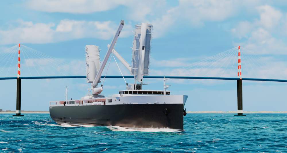 Neoline : le premier voilier-cargo à l’eau, la commande d’un deuxième se précise | Mer et Marine