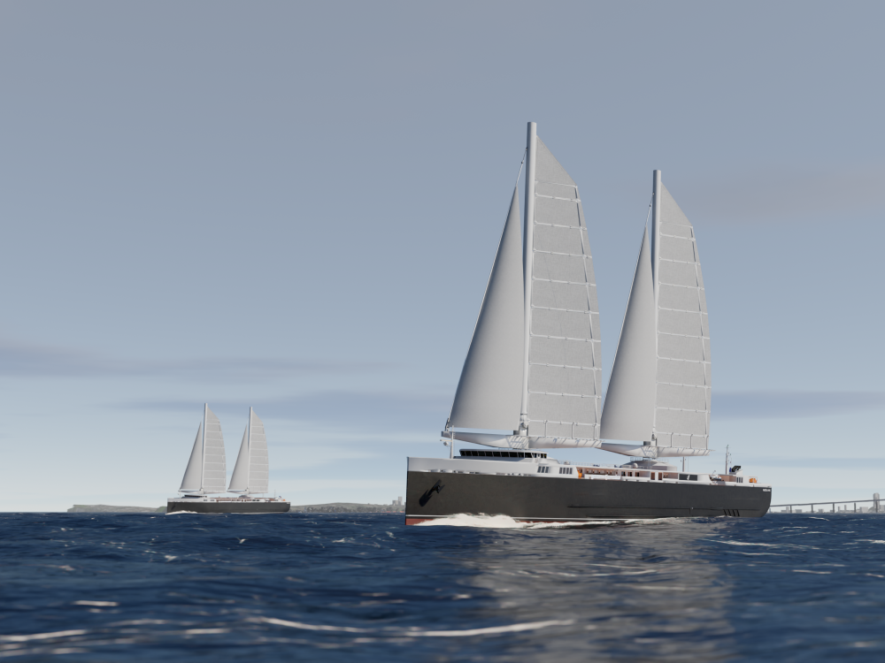 Neoline : le premier voilier-cargo à l’eau, la commande d’un deuxième se précise | Mer et Marine
